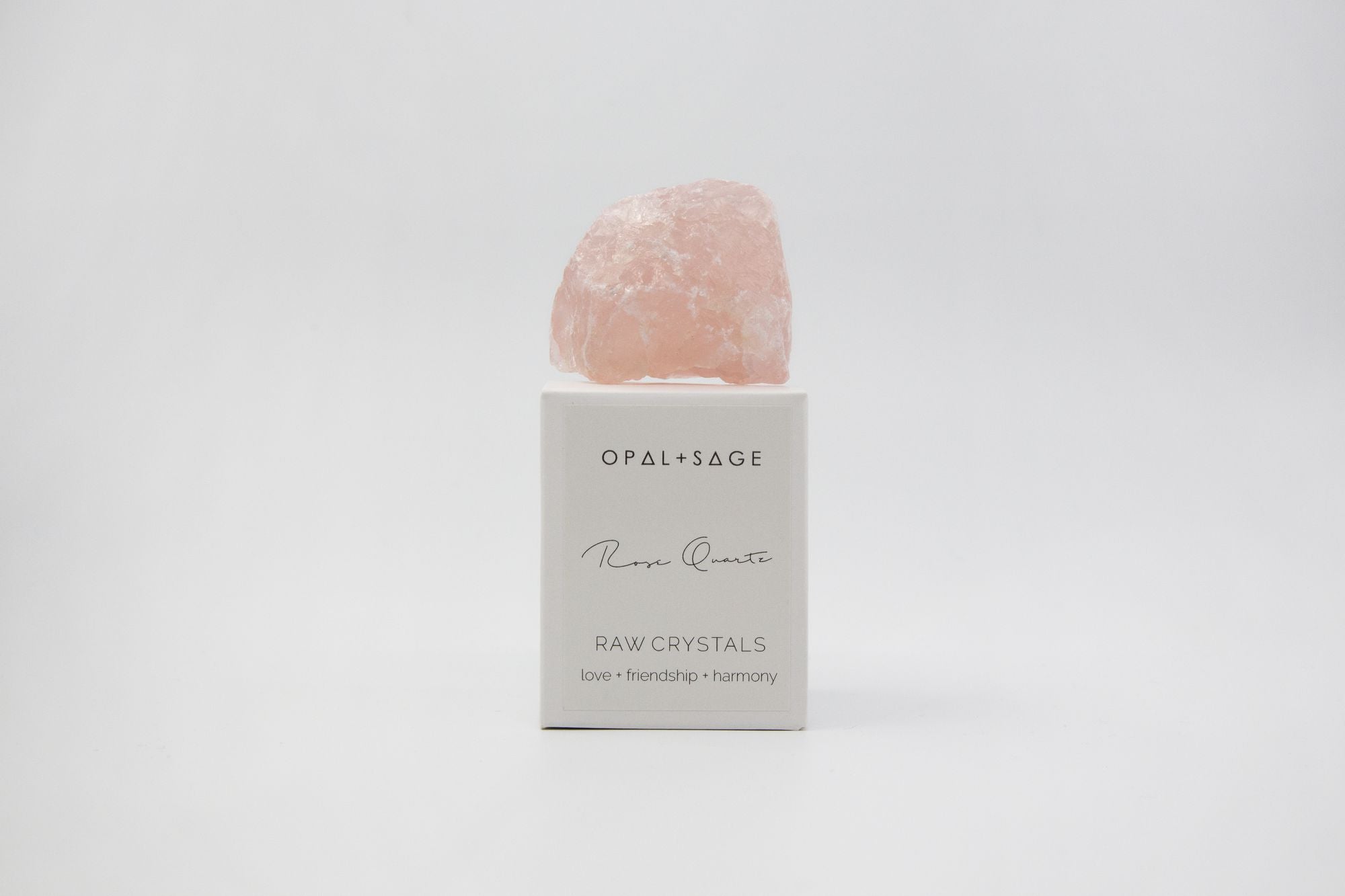Opal + Sage Rose Quartz Crystal – Mia Dolce Havelock North